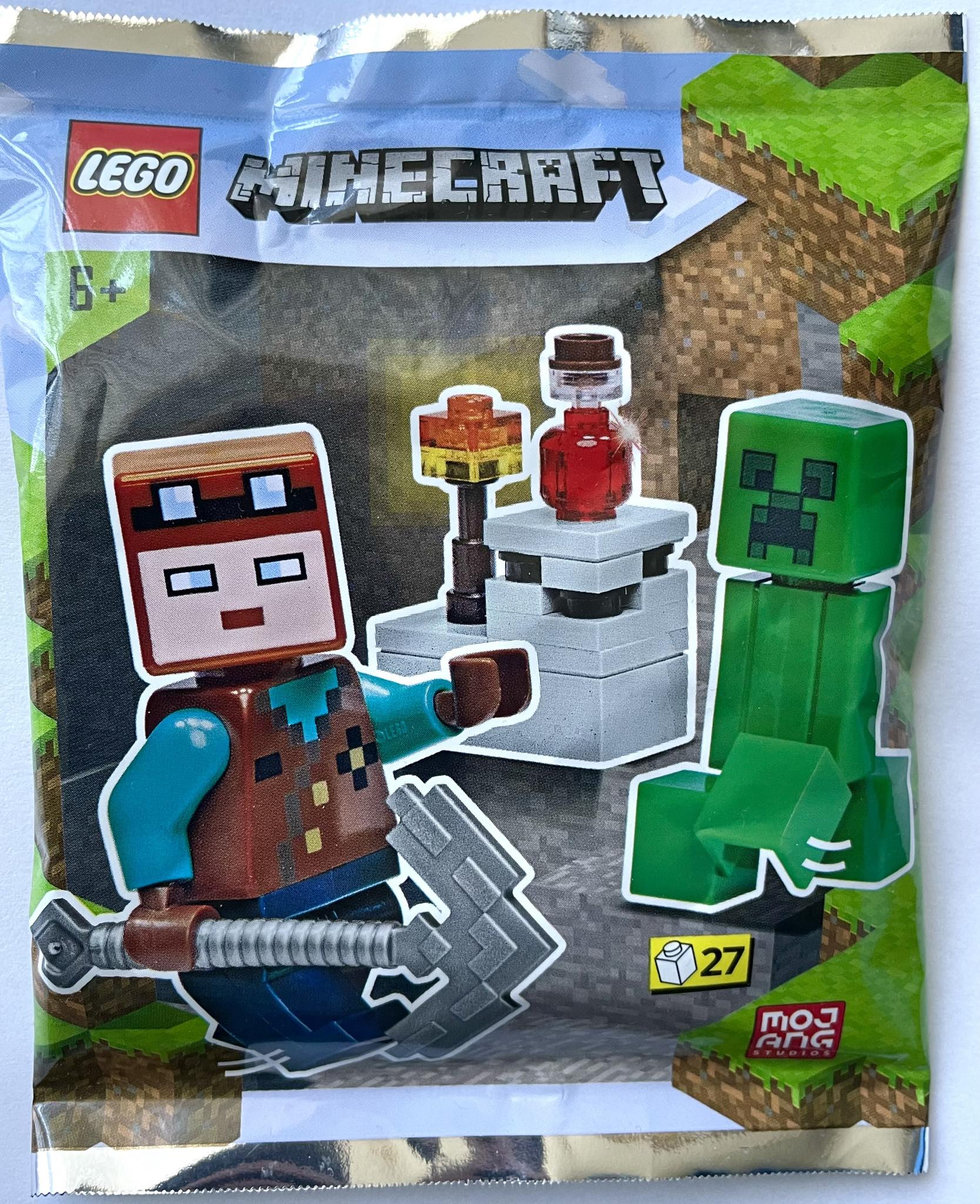 LEGO Minecraft Górnik i Creeper nr. 662204 • Cena, Opinie • Minifigurki ...