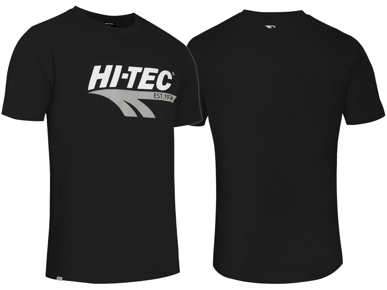 HI-TEC T-Shirt Koszulka MĘSKA RETRO Czarny (5902786284535) • Cena ...