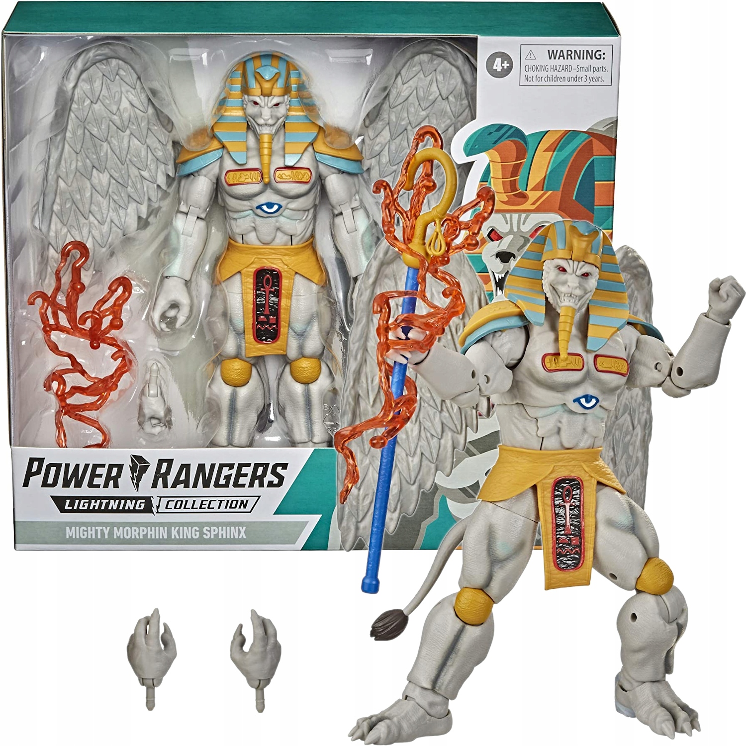 POWER RANGERS MIGHTY MORPHIN KING SPHINX HASBRO (5010993775675) • Cena ...