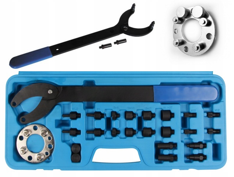 BLOKADA KÓŁ PASOWYCH WAŁKA ROZRZĄDU T10172 T10554 Klucz nastawny VAG ...