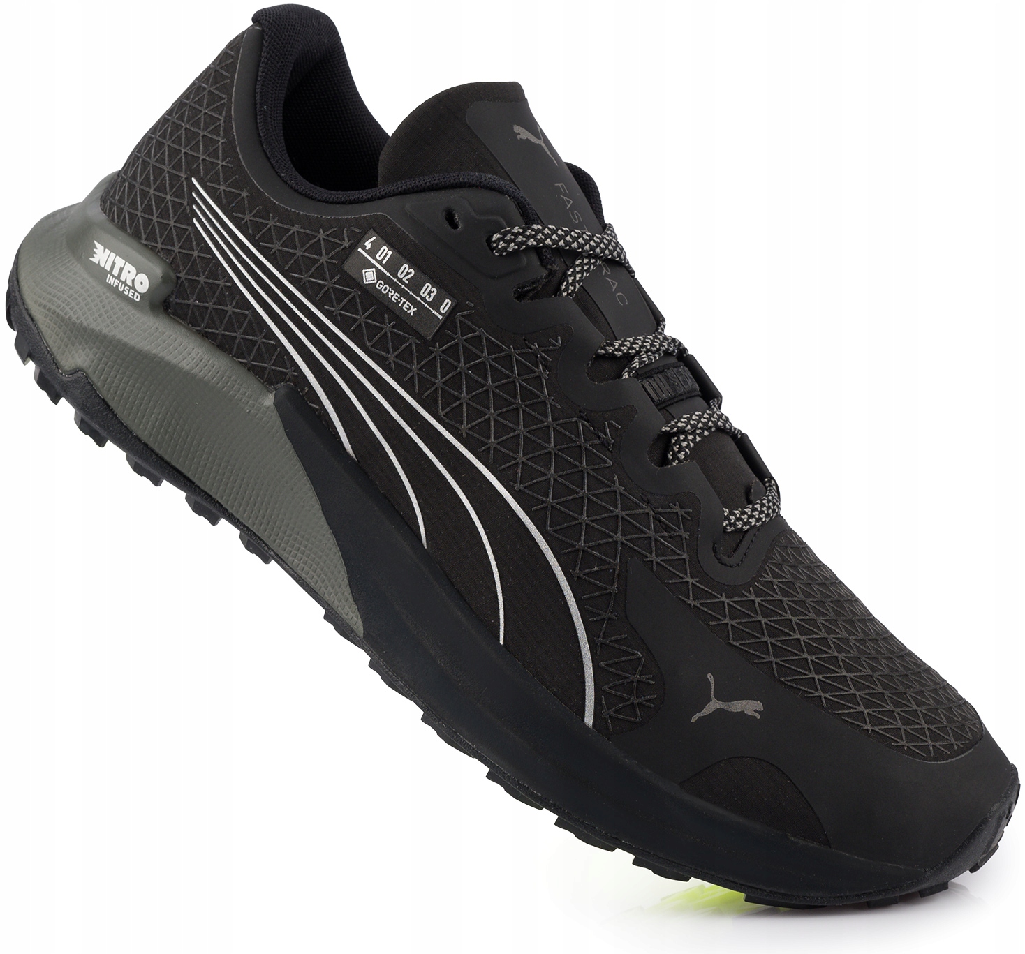 PUMA FAST-TRAC GTX CZARNE MĘSKIE BUTY SPORTOWE TREKKINGOWE GORE-TEX r ...