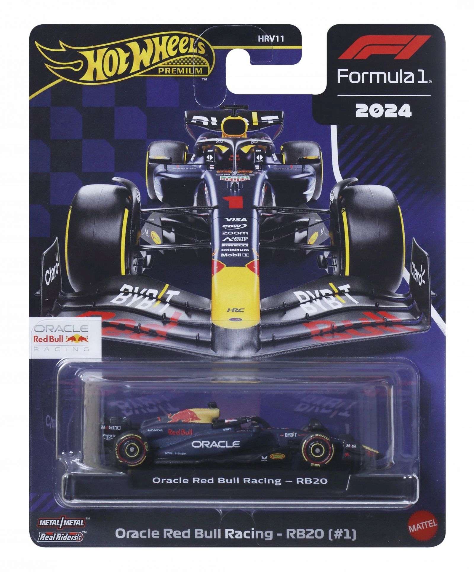 HOT WHEELS. JBM12 FORMUŁA 1. BOLID ORACLE RED BULL RACING RB20 ...