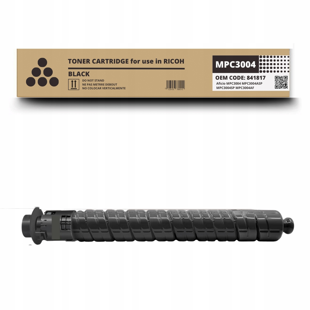 Toner do Ricoh MPC3004 841817 Black Zamiennik • Cena, Opinie - Allegro
