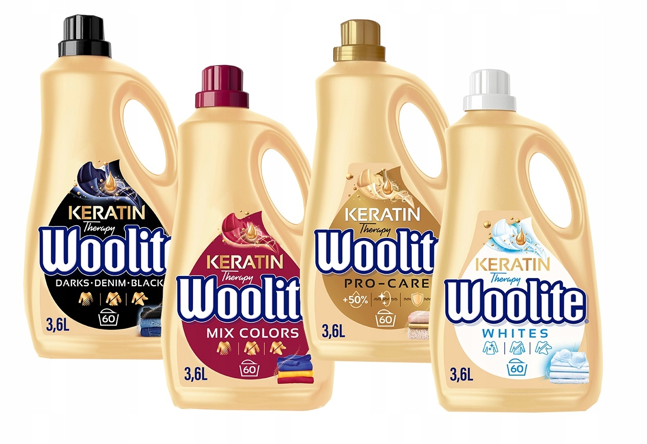 WOOLITE Płyn do prania Dark Pro-Care White Color 4x 3,6l (5900627095074 ...