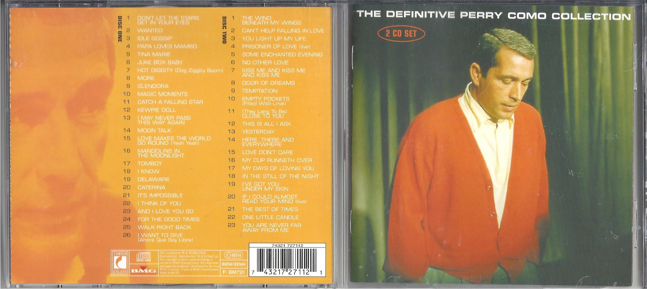 2CD PERRY COMO - THE DEFINITIVE COLLECTION 17781421144 - Sklepy, Opinie ...