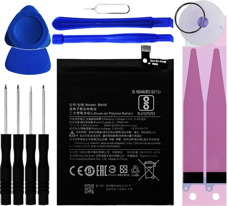 Nowa Bateria 4000 mAh do Xiaomi Redmi 7, Redmi Note 8, Redmi Note 8T ...