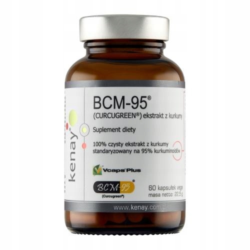 KENAY BCM-95 Ekstrakt z kurkumy, 60 kaps. (5900672152180) • Cena, Opinie • Układ krążenia ...