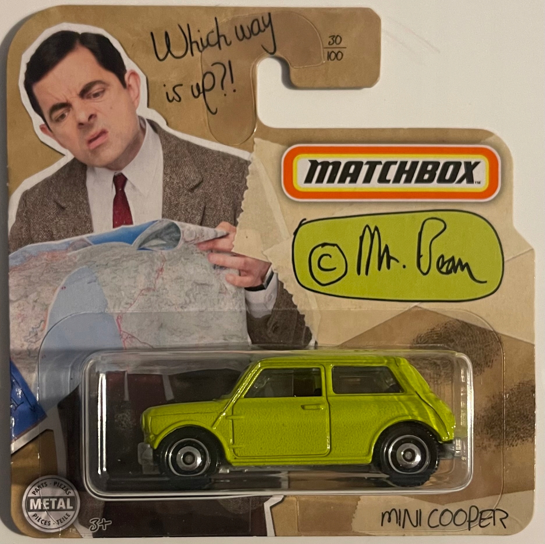 MATCHBOX MINI COOPER MR. BEAN PAN FASOLA 14886928239 - Allegro.pl