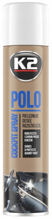 K2 - POLO COCKPIT - SPRAY DO KOKPITU - FRESH - 300 ML 0732750764412 za 7.52PLN z Olsztyn ...