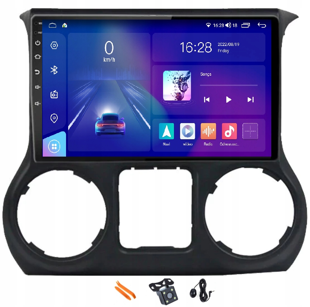 RADIO SAMOCHODOWE NAWIGACJA LTE GPS 128GB JEEP WRANGLER 3 15-17 ANDROID - Sklep, Opinie, Cena w ...