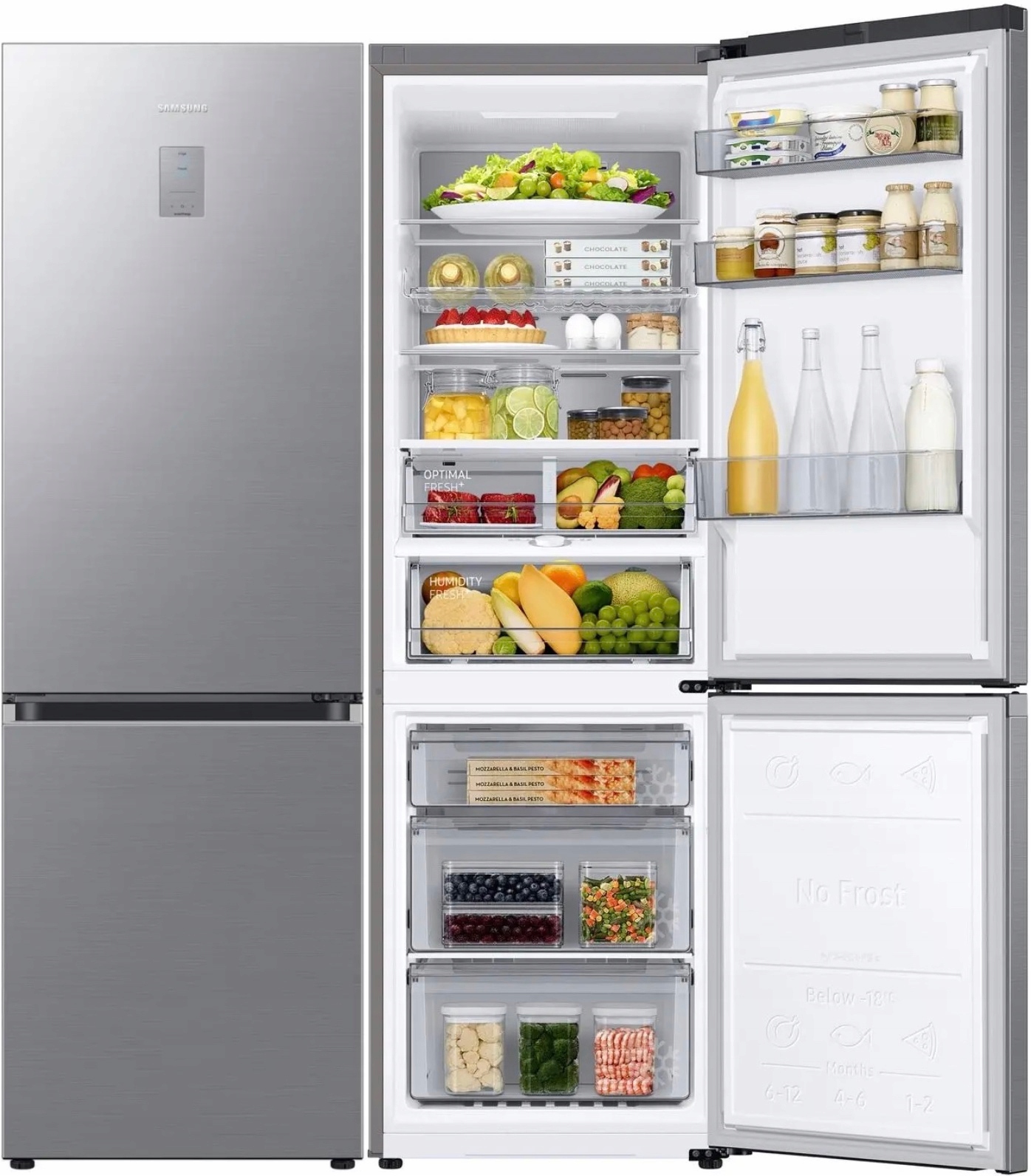 Lodówka dwudrzwiowa Samsung RB34C775CS9 - Sklep, Opinie, Cena w Allegro