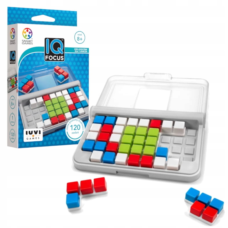 SMART GAMES GRA LOGICZNA IQ FOCUS 1 GRACZ PL - Stan: Nowy 54.48PLN - Sklepy, Opinie, Ceny w Allegro