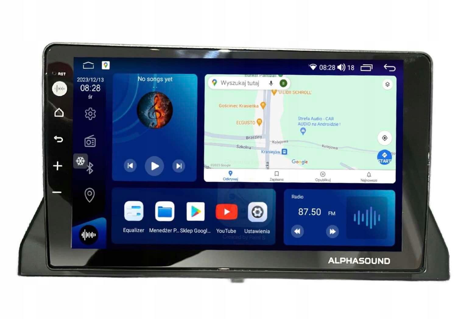 RADIO ANDROID GPS QLED CARPLAY FIAT DOBLO CITROEN BERLINGO 2024-2025 - Sklep, Opinie, Cena w Allegro