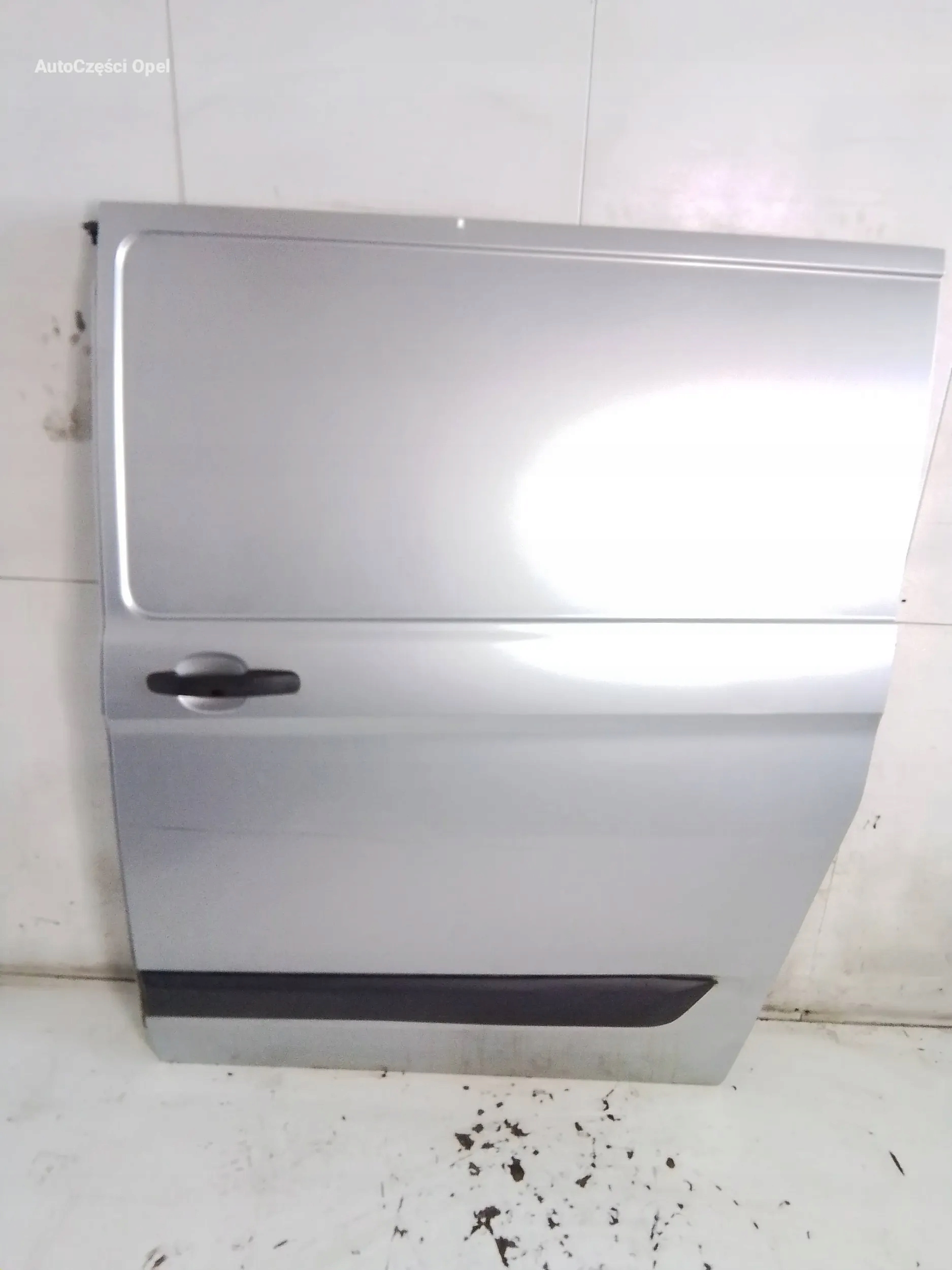 Ford Transit Custom MK8 DRZWI BOCZNE PRZESUWANE LEWE MOONDUST SILVER za ...