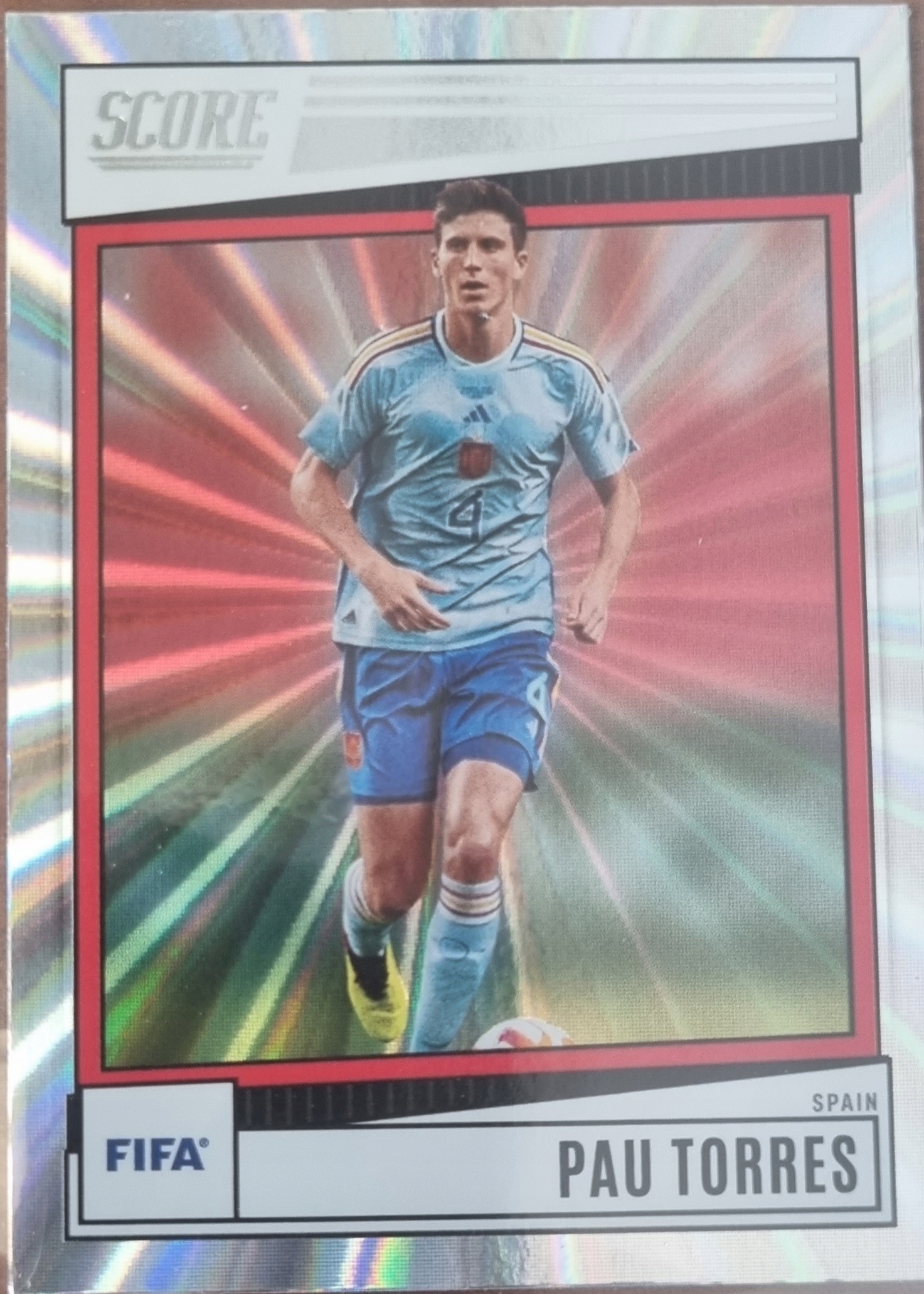 SCORE 2023 Panini - Laser Parallel - PAU TORRES - 13651432884 - Allegro