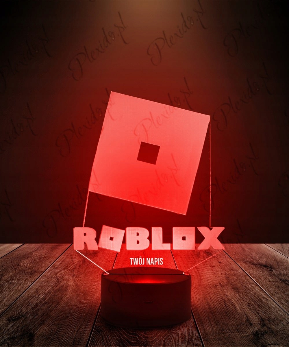 Lampka na biurko roblox gra 16 kolorów led plexido - Plexido | Sklep ...