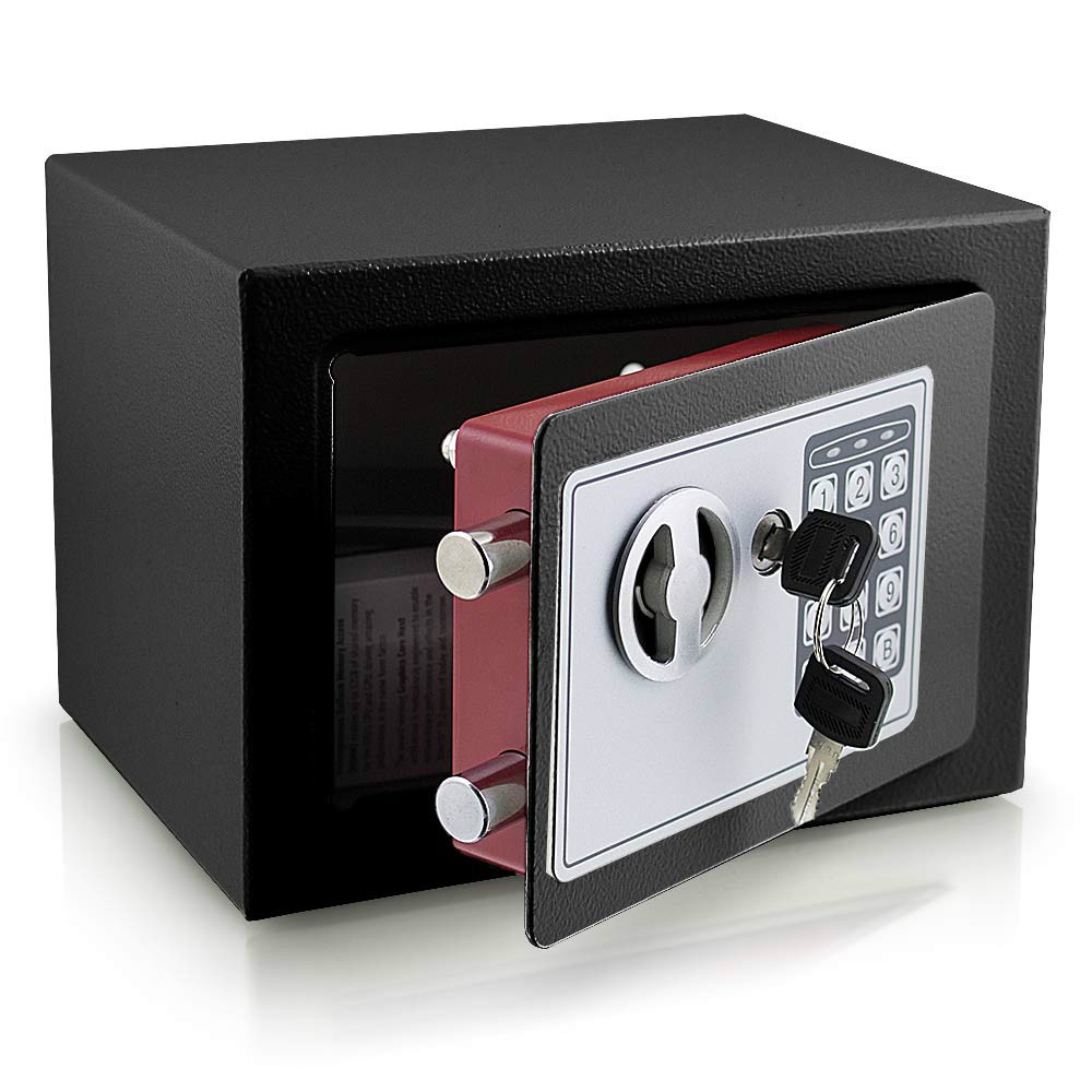 SEJF MINI BIUROWY SZAFKOWY NA KOD KLUCZYKI SZYFR (HD12667) • Cena ...