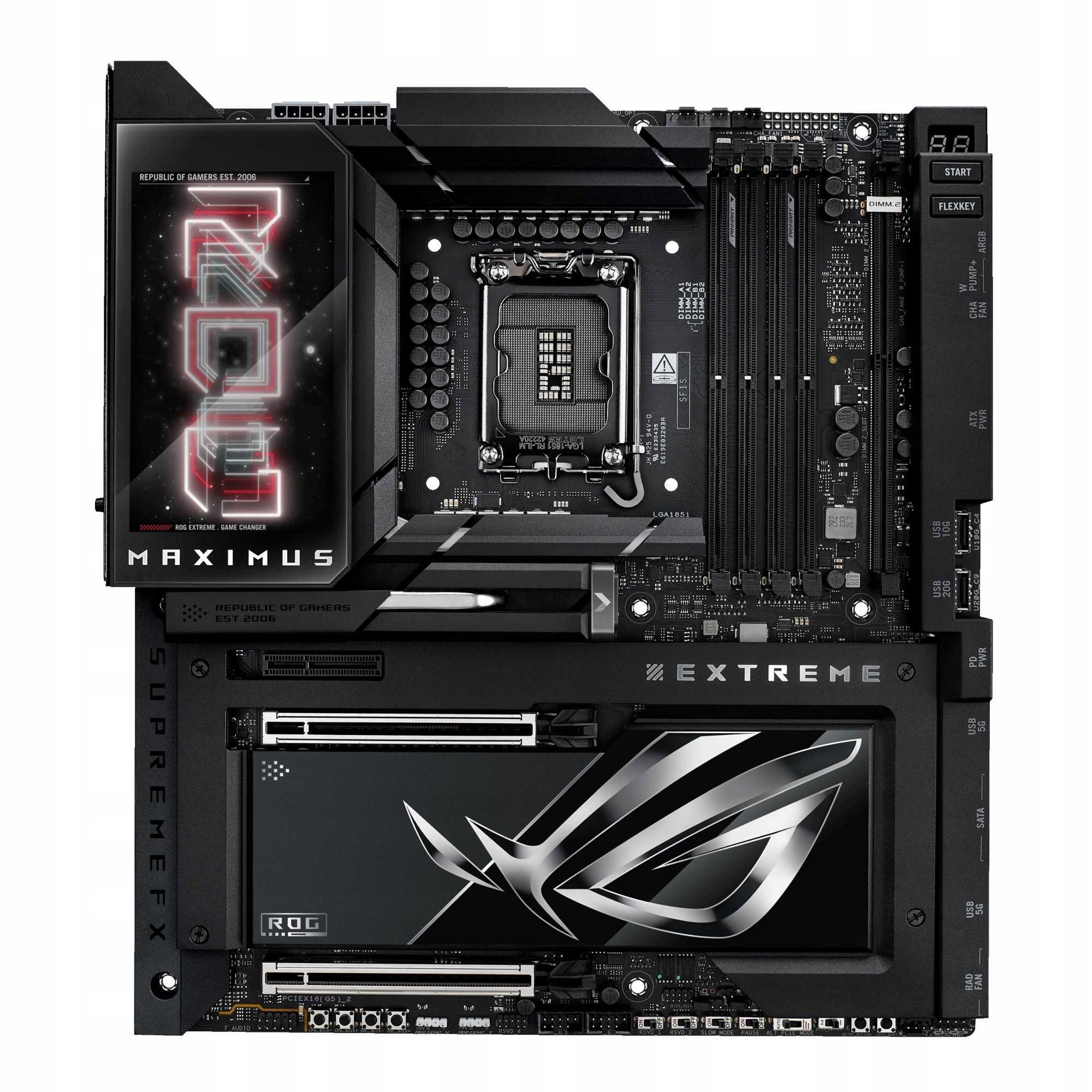 Płyta Asus ROG MAXIMUS Z890 EXTREME E-ATX DDR5 Socket 1851 w Poznań ...