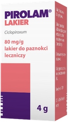 PIROLAM LECZNICZY LAKIER DO PAZNOKCI 4G (5907529462324) • Cena, Opinie ...