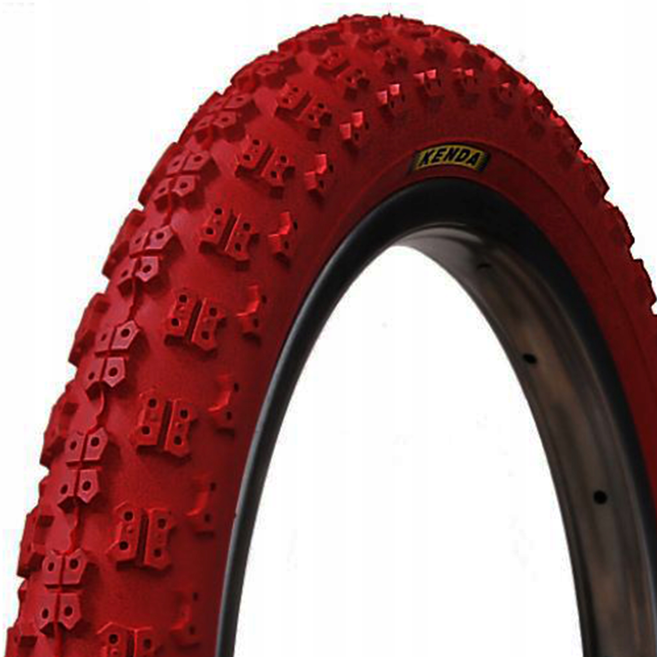 Opona rowerowa do roweru dziecięcego KENDA K50 CZERWONA 16" 16x2.125 ...