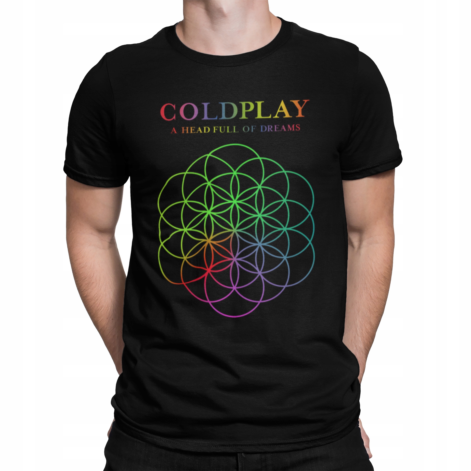 COLDPLAY T-SHIRT KOSZULKA MĘSKA 8 WZORÓW S • Cena, Opinie • T-shirty ...