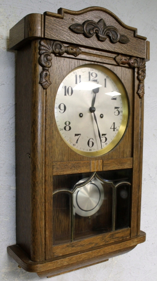 Gustav Becker Zegar Ścienny - Niska cena na Allegro.pl