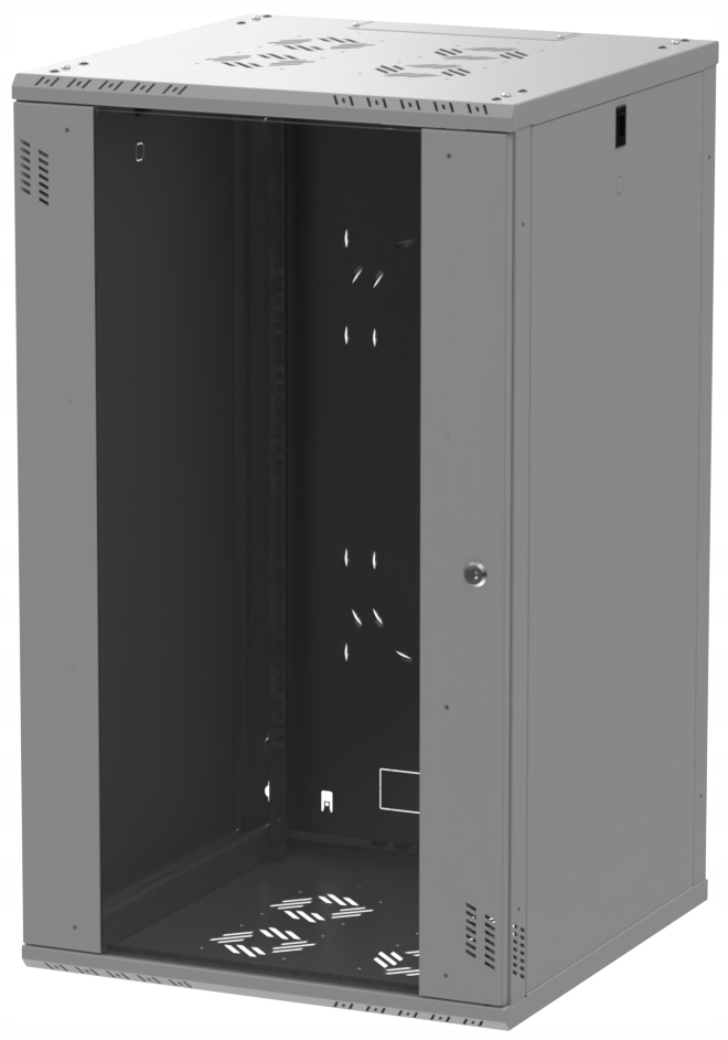 Szafa RACK 19" 21U 600mm, szara drzwi szklane seria Cgatunek II ...
