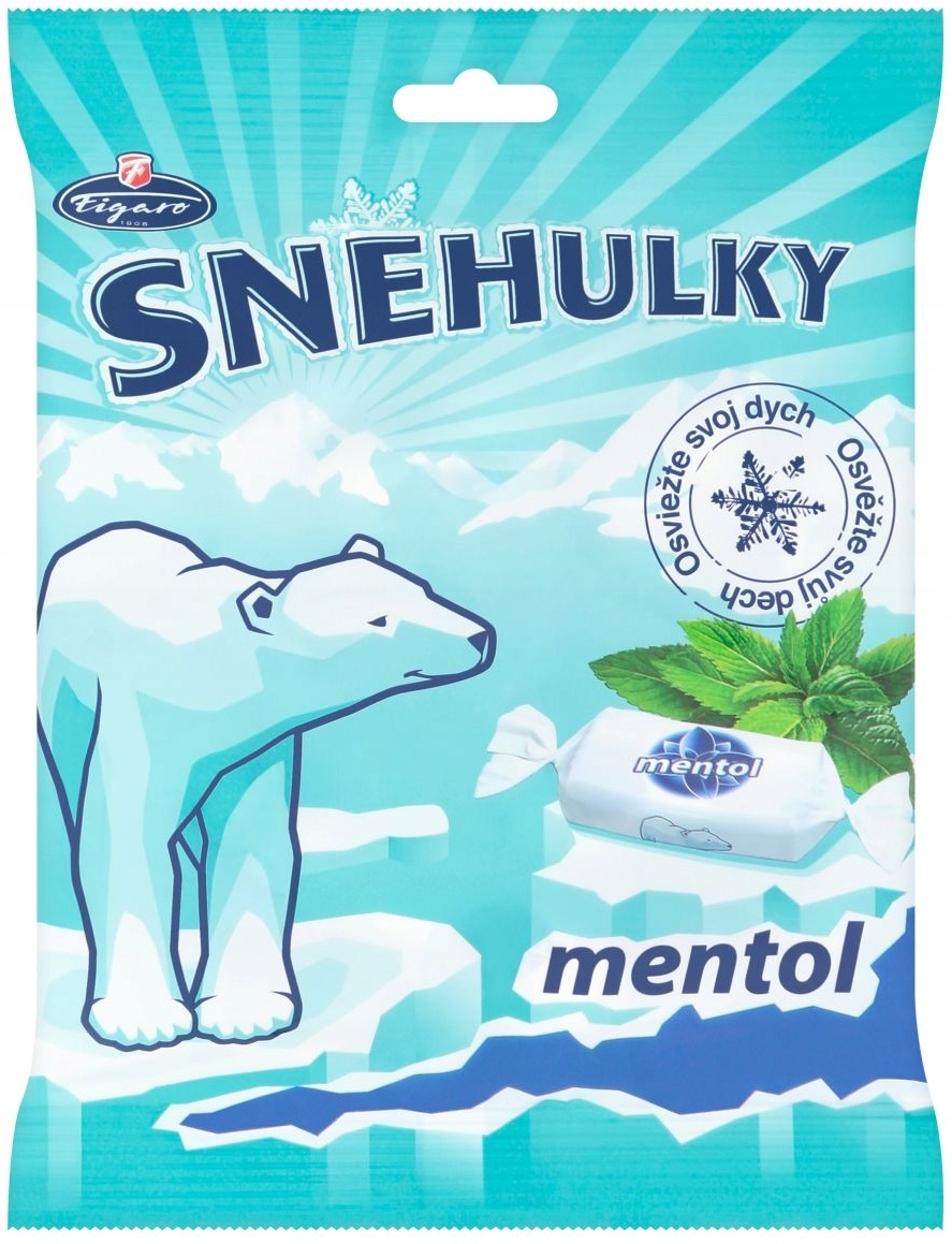 Figaro Sněhulky Mentol 90g za 39.00CZK - Allegro