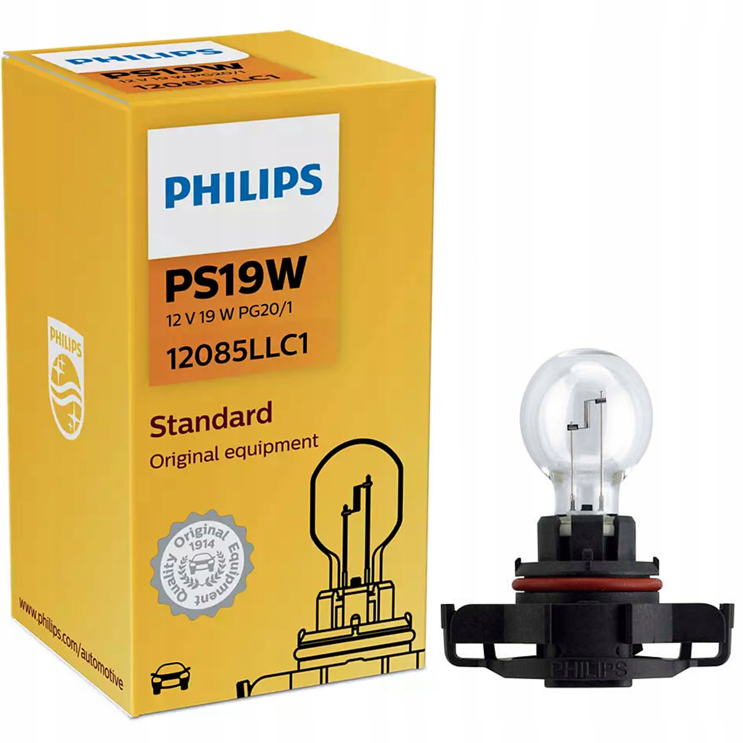Philips żarówka Hyper Vision PS19W Long Life 8727900700466 za 40.00PLN ...
