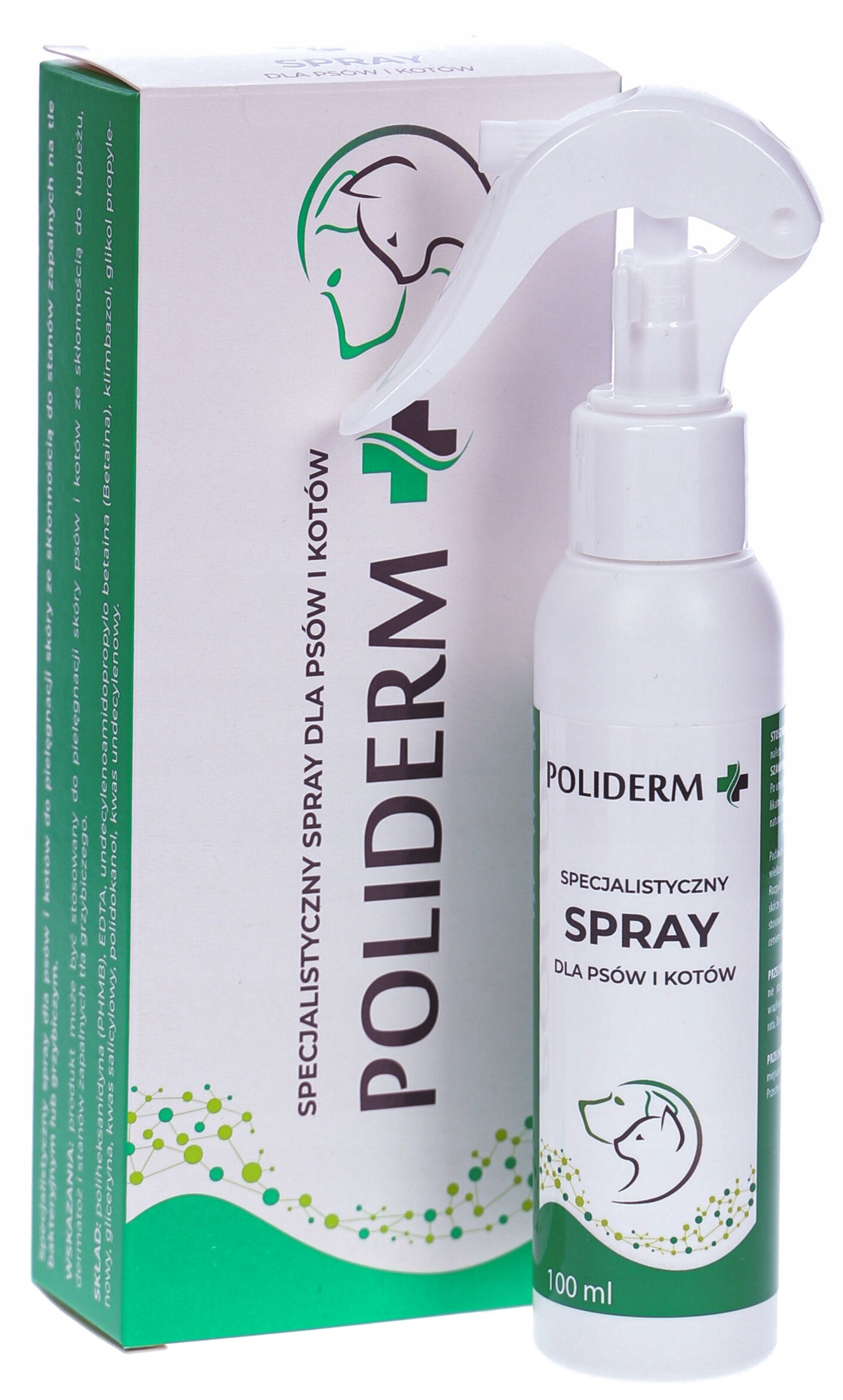 POLIDERM SPRAY 100 ML JM SANTE 12496126718 - Allegro.pl