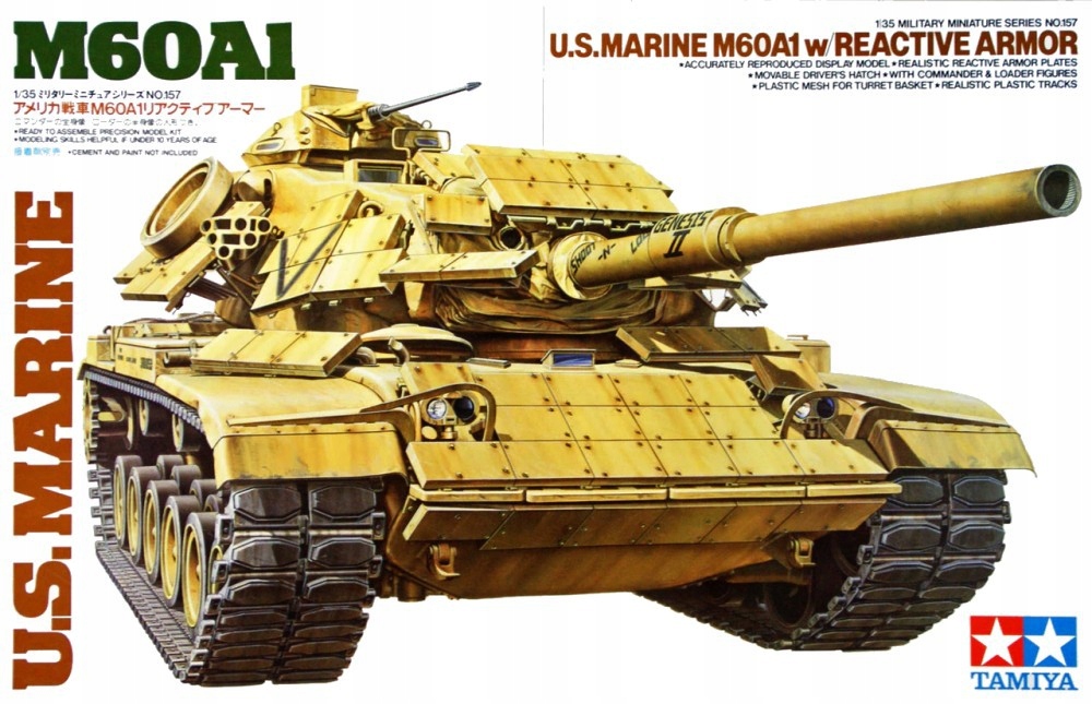 Model Tamiya US Marines M60A1 35157 1:35 • Cena, Opinie - Allegro