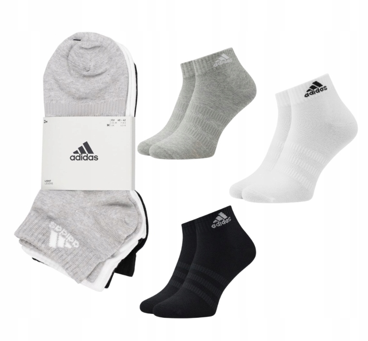 Adidas Skarpetki IC1283 wielokolorowy rozmiar 43-45 (4066746290590 ...