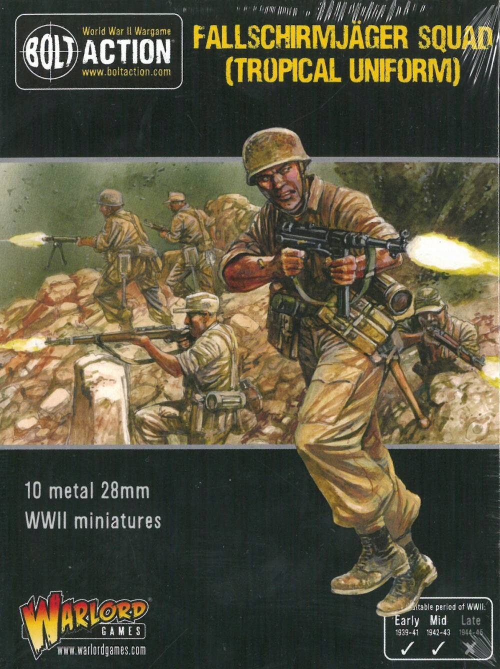 Bolt Action WWII Fallschirmjager Squad Tropická uniforma za 743 Kč ...
