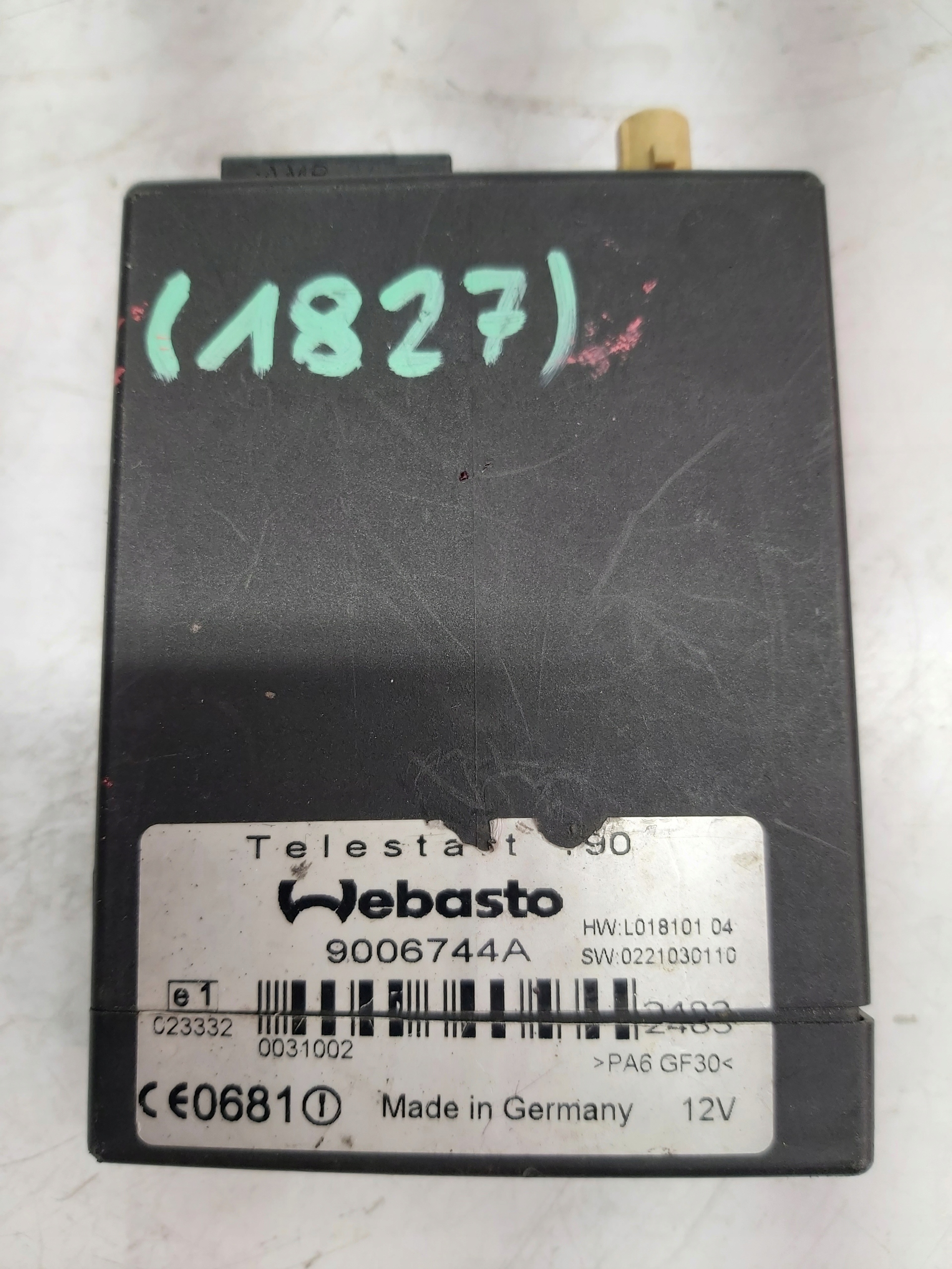 MODUŁ STEROWNIK WEBASTO TELESTART T90 9006744A PL375607 za 189 zł z Radom - Allegro.pl ...