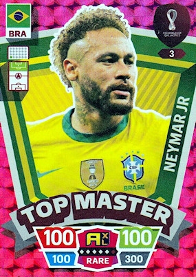 Panini World Cup Qatar Top Master 3 Neymar Jr. - 14058106702 - Allegro