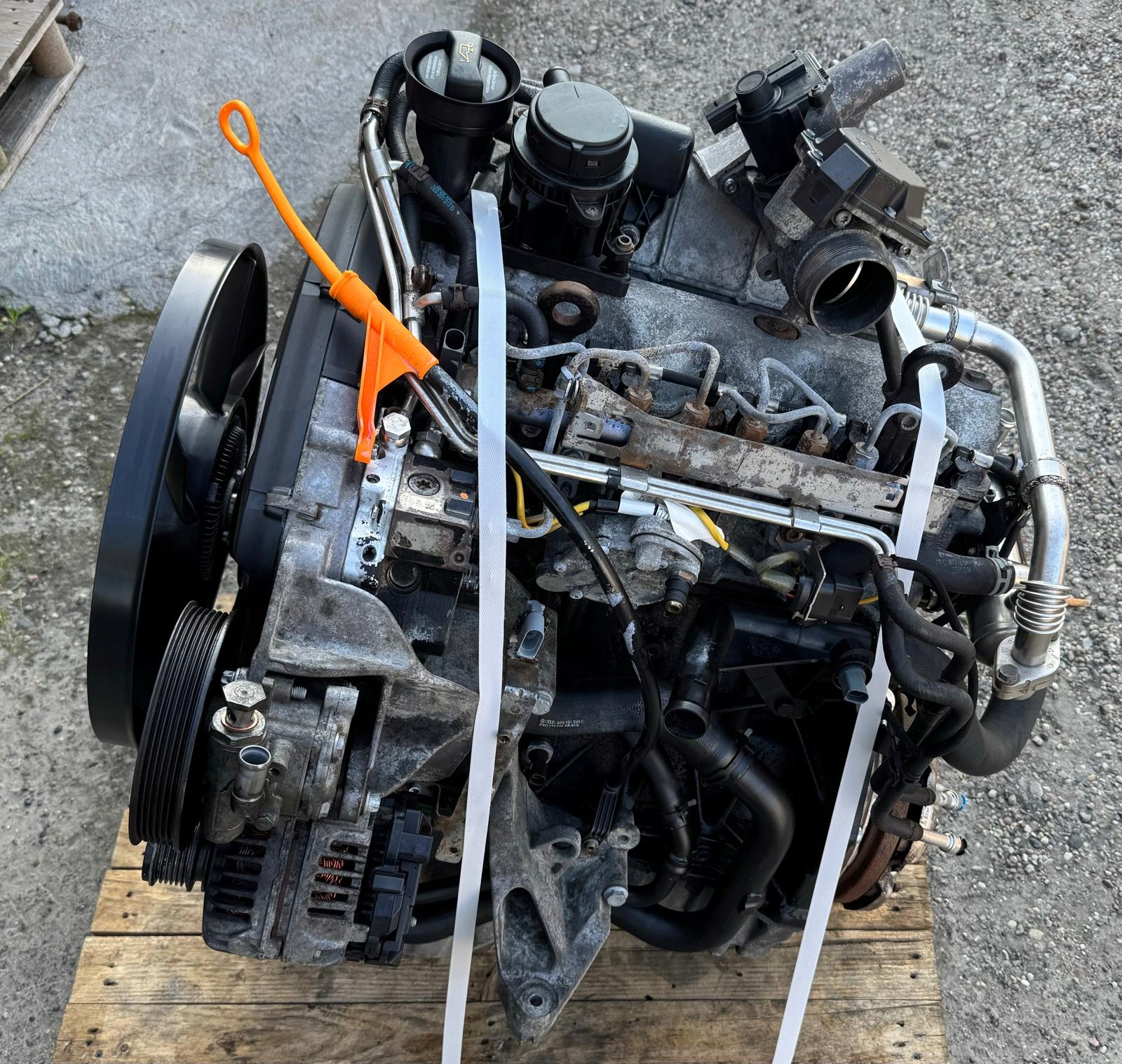 SILNIK KOMPLETNY CRAFTER 2.5 TDI BJM FILM 160TYŚ za z Wschowa - Allegro ...