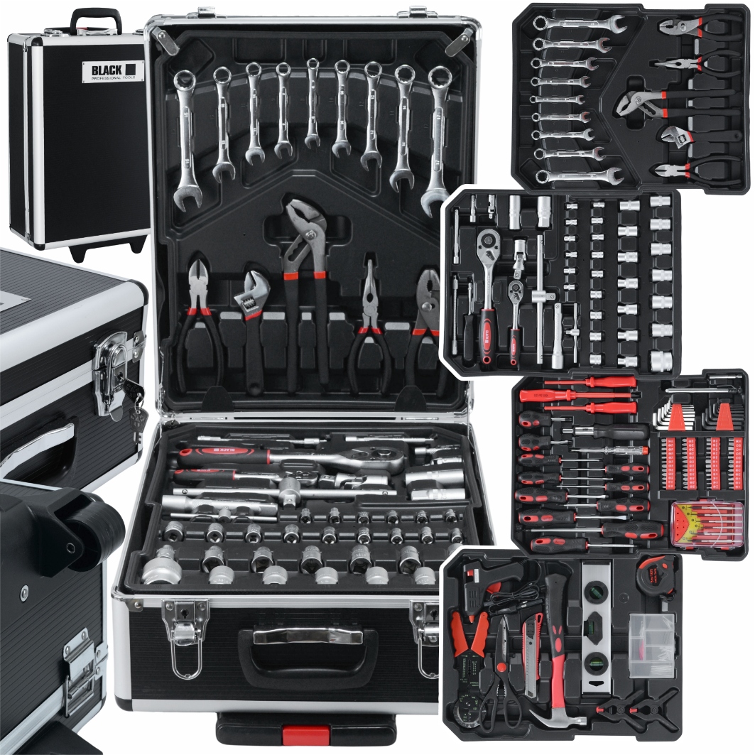 ZESTAW NARZĘDZI W WALIZCE 187 ELE. KLUCZE BLACK CRV BLACKTOOLS 5902280027348 za 247.00PLN z ...