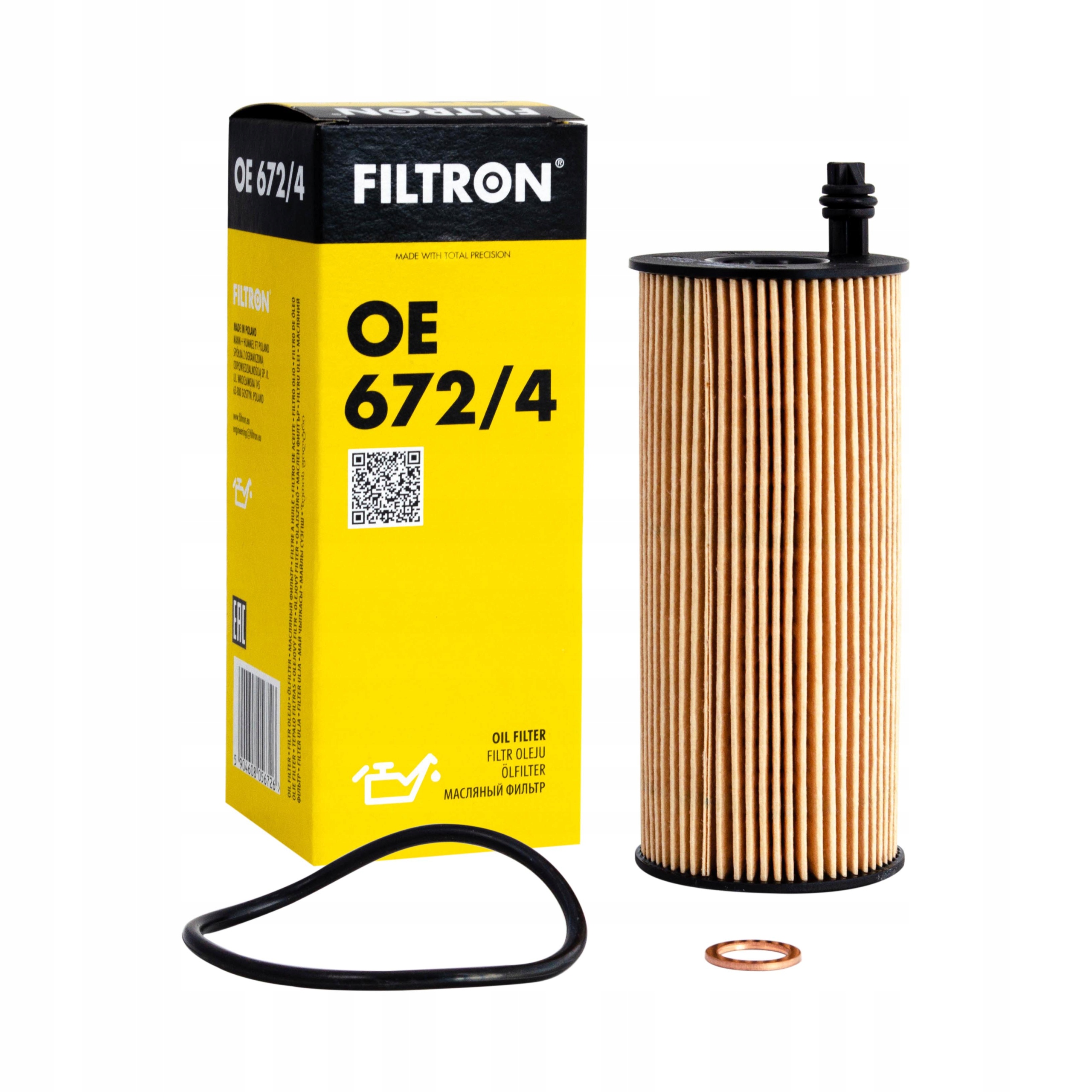 Filtr oleju FILTRON OE 672/4 5904608056726 za 35.99PLN z Internet ...