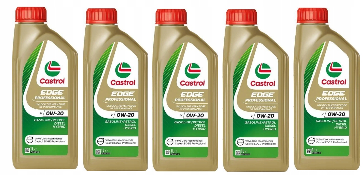 CASTROL EDGE PROFESSIONAL V 0W20 C5 do Volvo 5L 4008177162077 za 300 ...