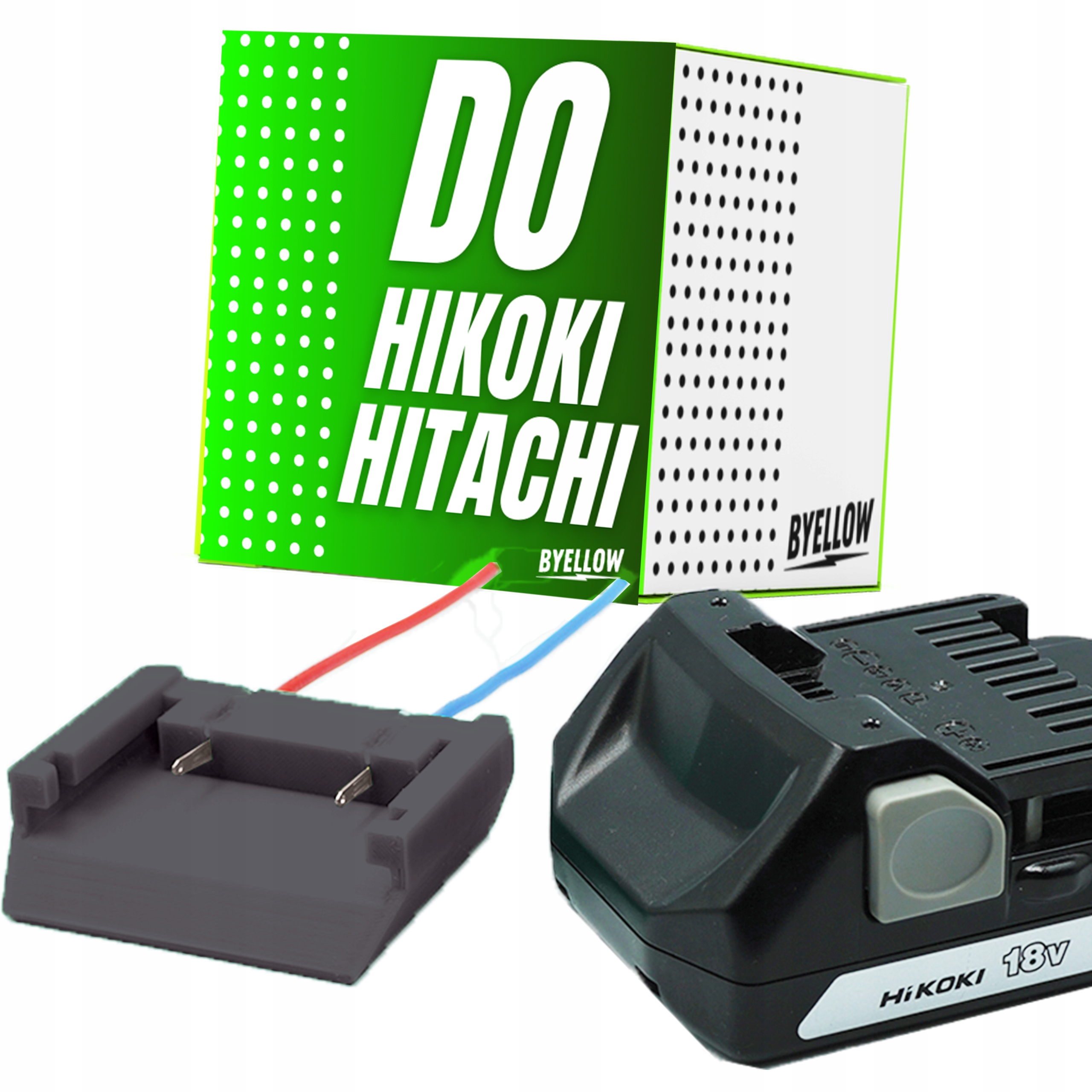 Adapter do baterii HIKOKI,HITACHI 18V do akumulatora (ADAPTER_DO_HIKOKI ...