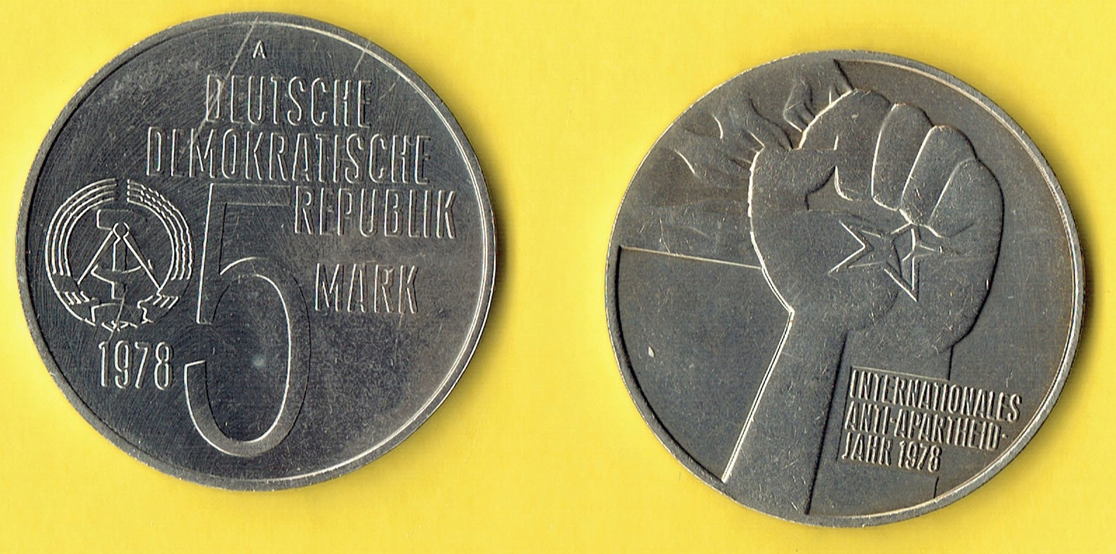 NRD - 5 Marek 1978 r. Anty- Apartheid • Cena, Opinie • Niemcy ...