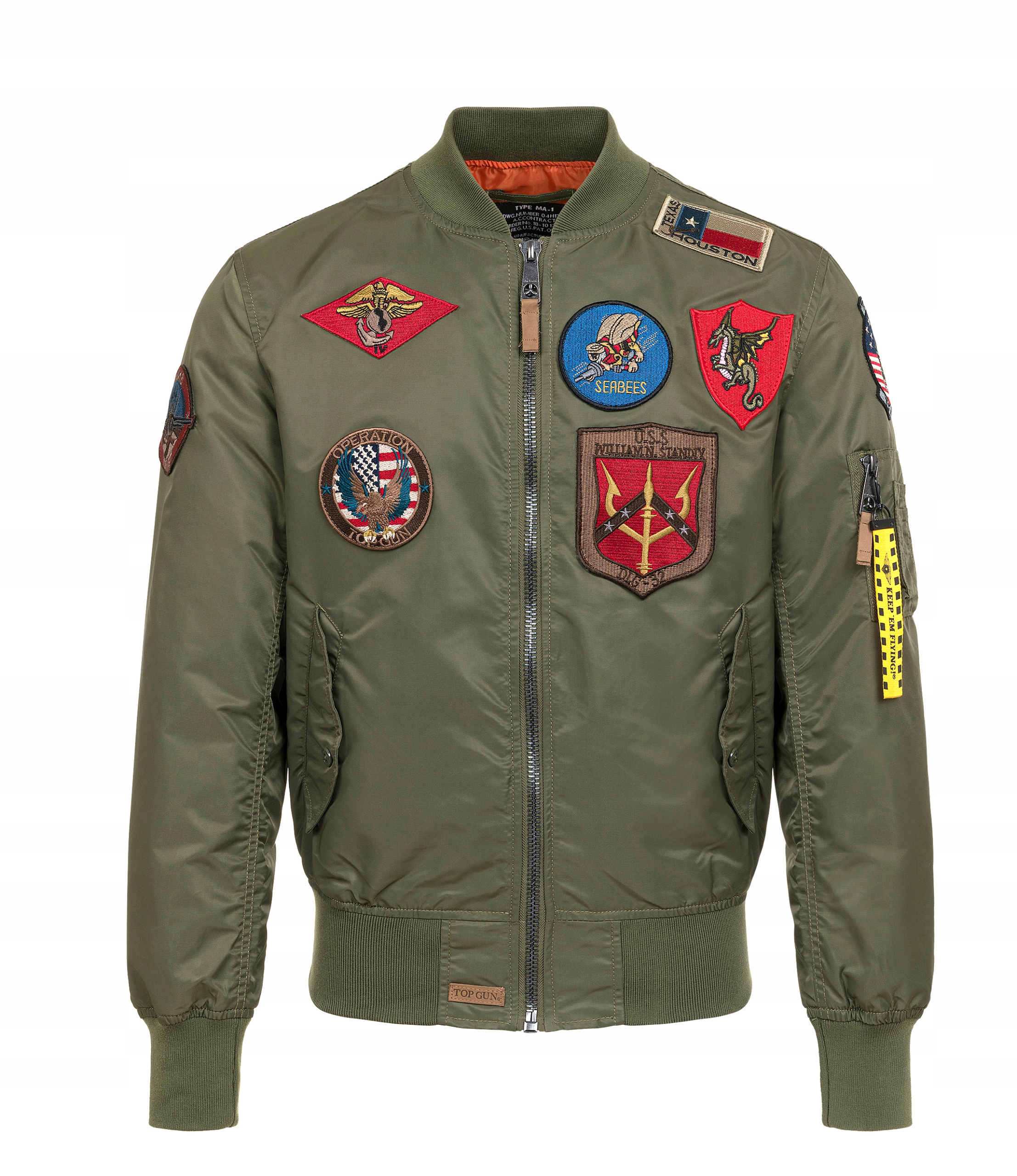 OCHNIK KURTKA MĘSKA KURMT-0279 PILOTKA TOP GUN XL 13441783778 - Allegro.pl