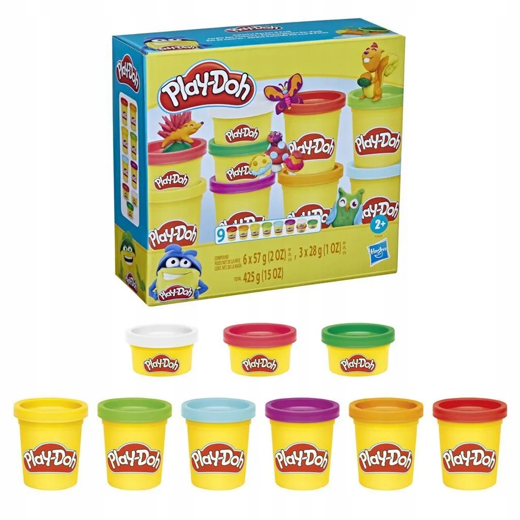 Play Doh Doplnkový set Torta 9 farieb - Allegro