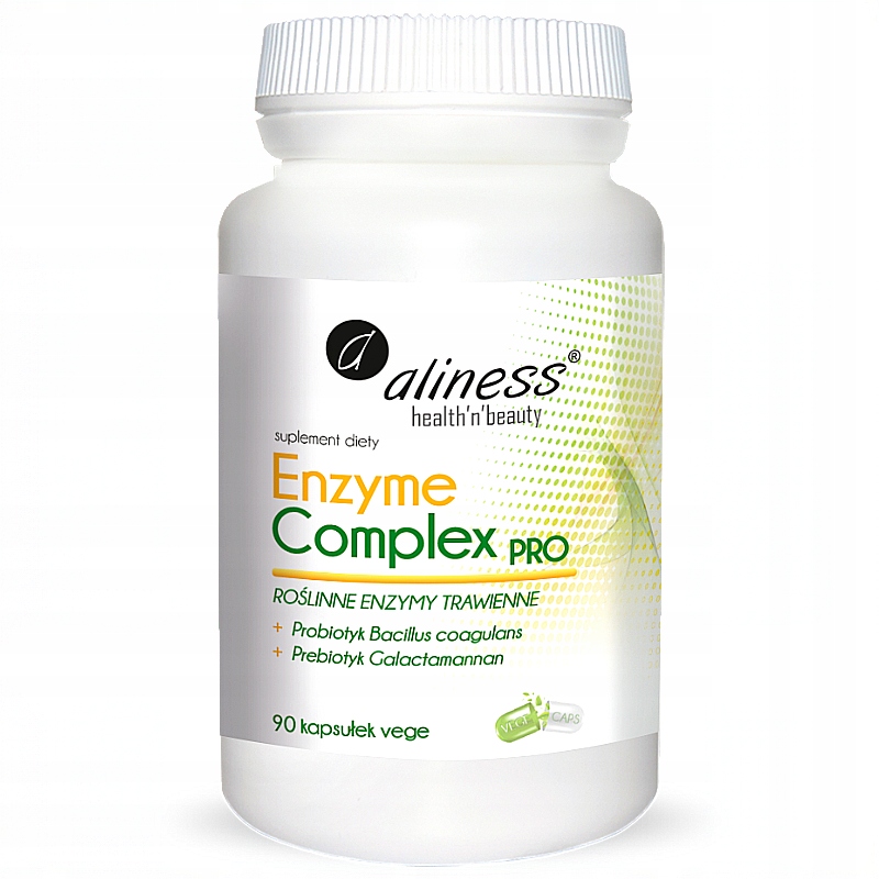 Suplement diety Aliness Enzyme Complex Pro kapsułki 90 szt ...