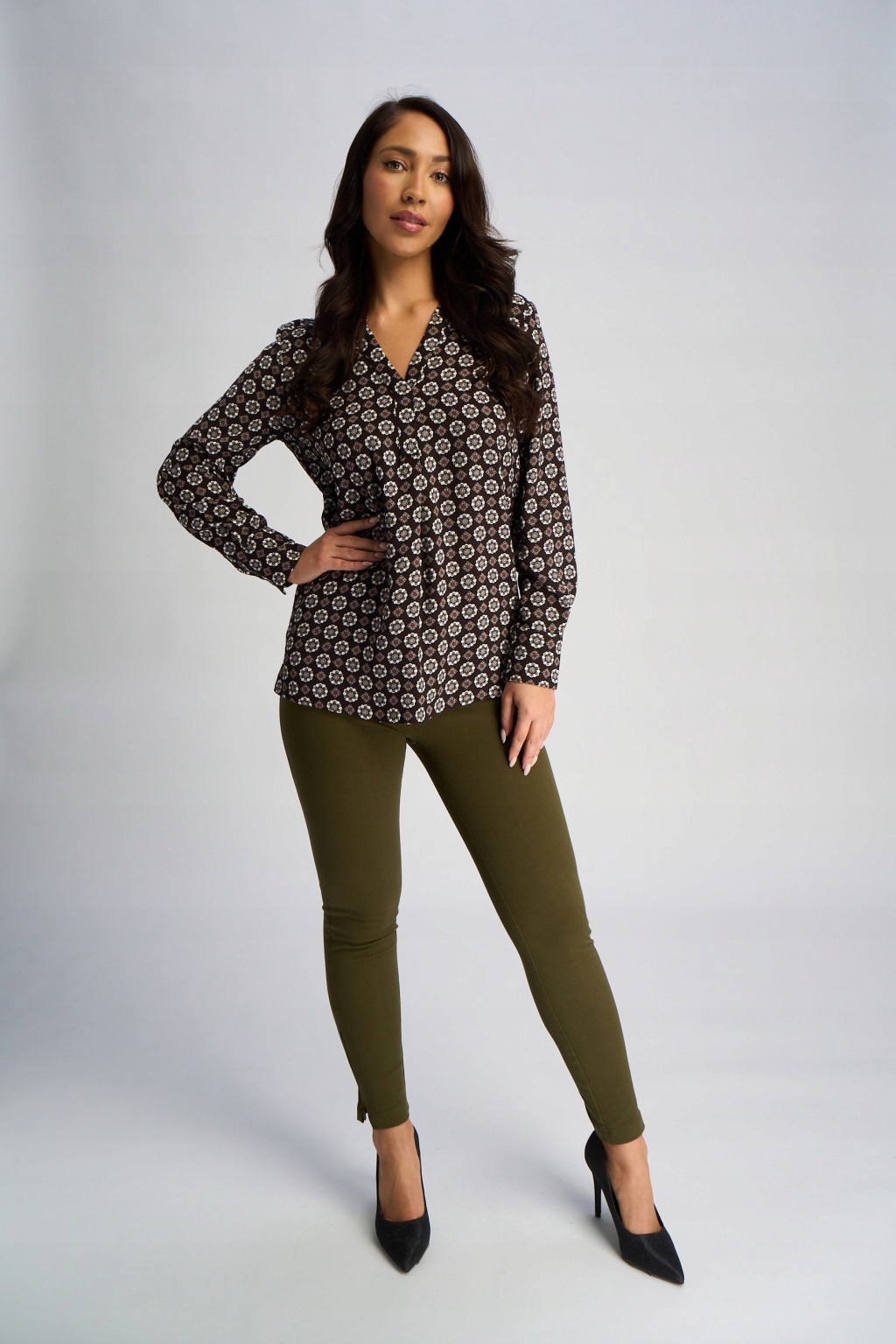 MARKS & SPENCER BLUZKA PRINT T41-4500K-Y4 ZLS NTR4__S • Cena, Opinie ...