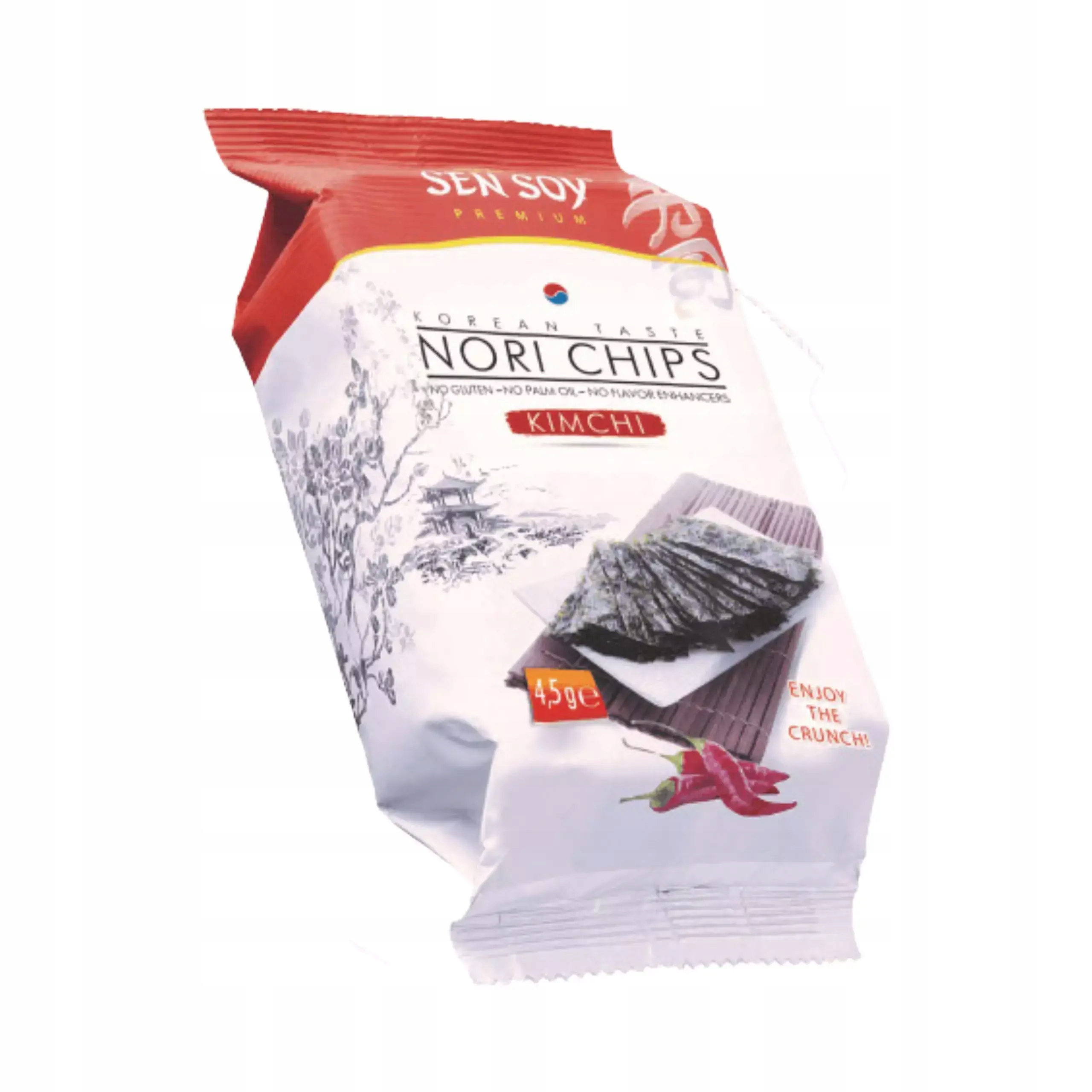 Knusprige Nori Chips mit Kimchi-Geschmack von Sen Soy Premiu