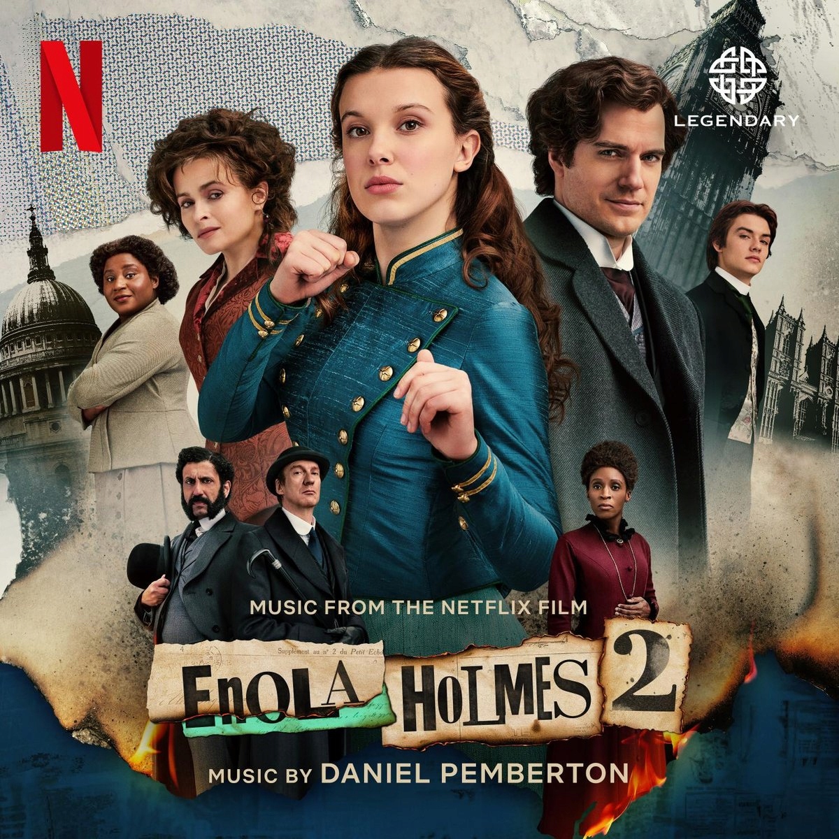ENOLA HOLMES 2 Soundtrack CD Daniel Pemberton 12772040375 - Sklepy, Opinie, Ceny w Allegro