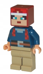LEGO FIGURKA LUDZIK MINECRAFT - VALORIE NR. min086 • Cena, Opinie - Allegro
