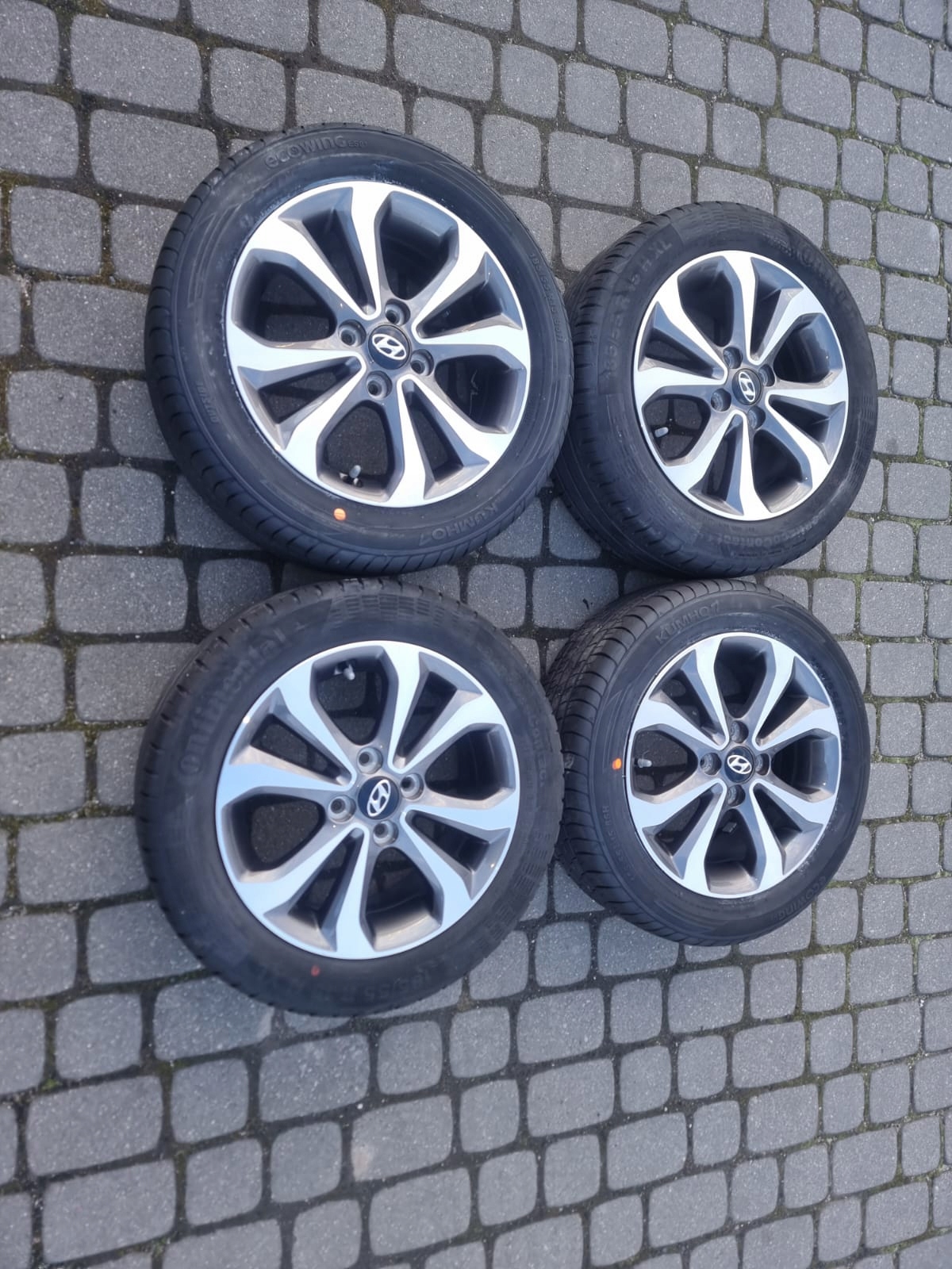 Felga aluminiowa Hyundai OE HYUNDAI i10 6.0" x 15" 4x100 ET 53 za 2500 ...