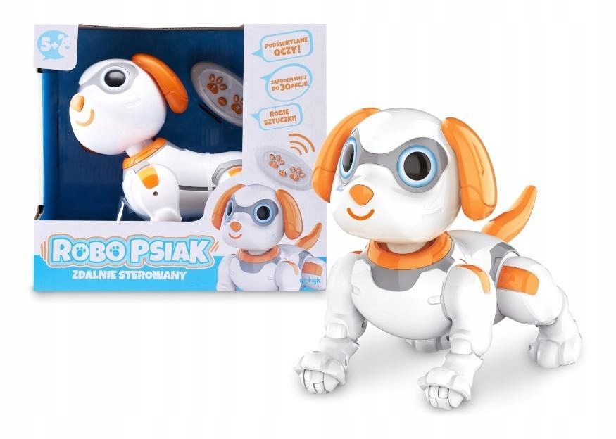 Robot Piesek zdalnie sterowany Robo Psiak Artyk • Cena, Opinie - Allegro